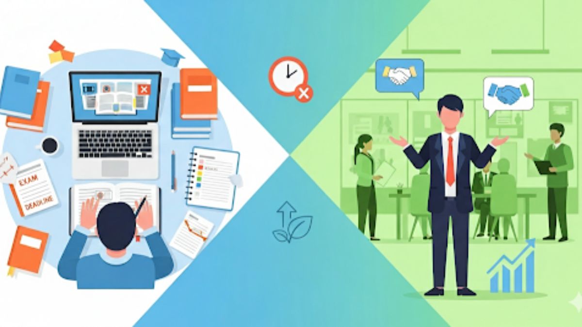 How Online Class Services Help Students Balance Internships and Academics